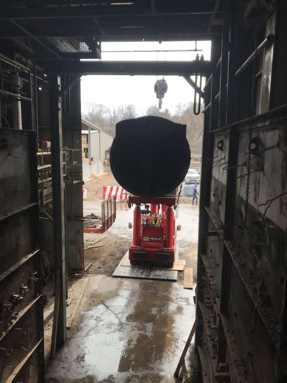 Manufacturing Project: 70,000 lbs. Boiler Removal