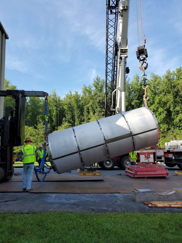 Manufacturing Project: Steel Cask Removal and Load Test