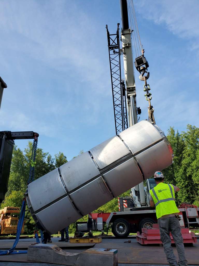 Manufacturing Project: Steel Cask Removal and Load Test