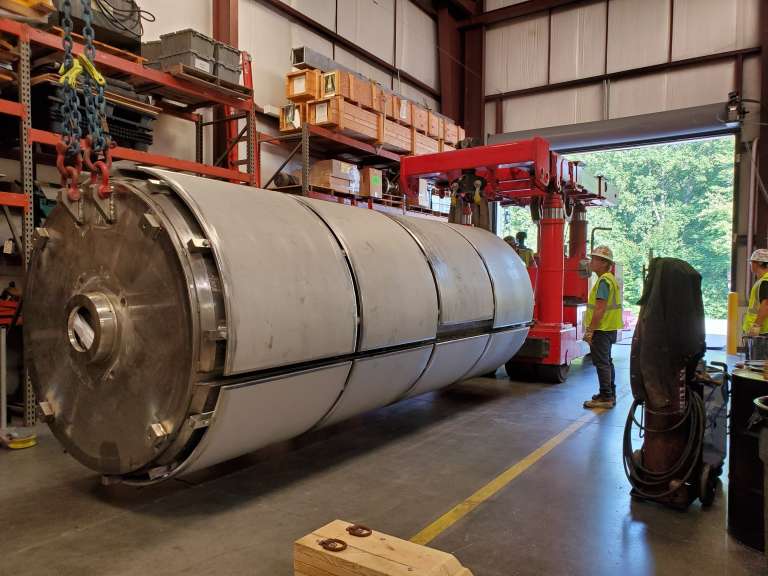 Manufacturing Project: Steel Cask Removal and Load Test