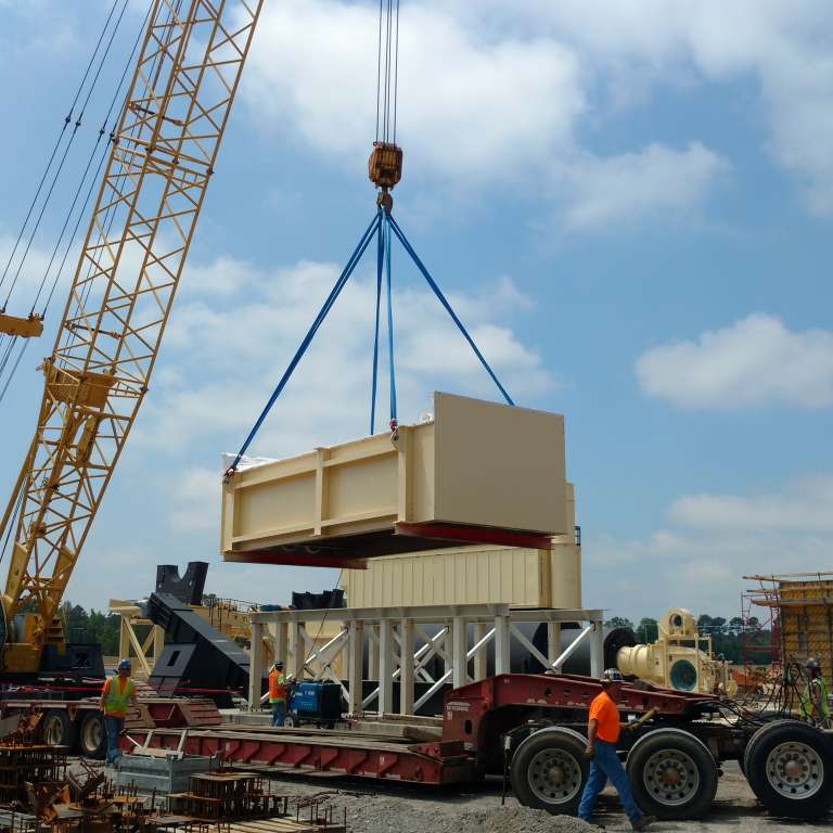 Rigging Project: Pellet Mill Erection and Installation