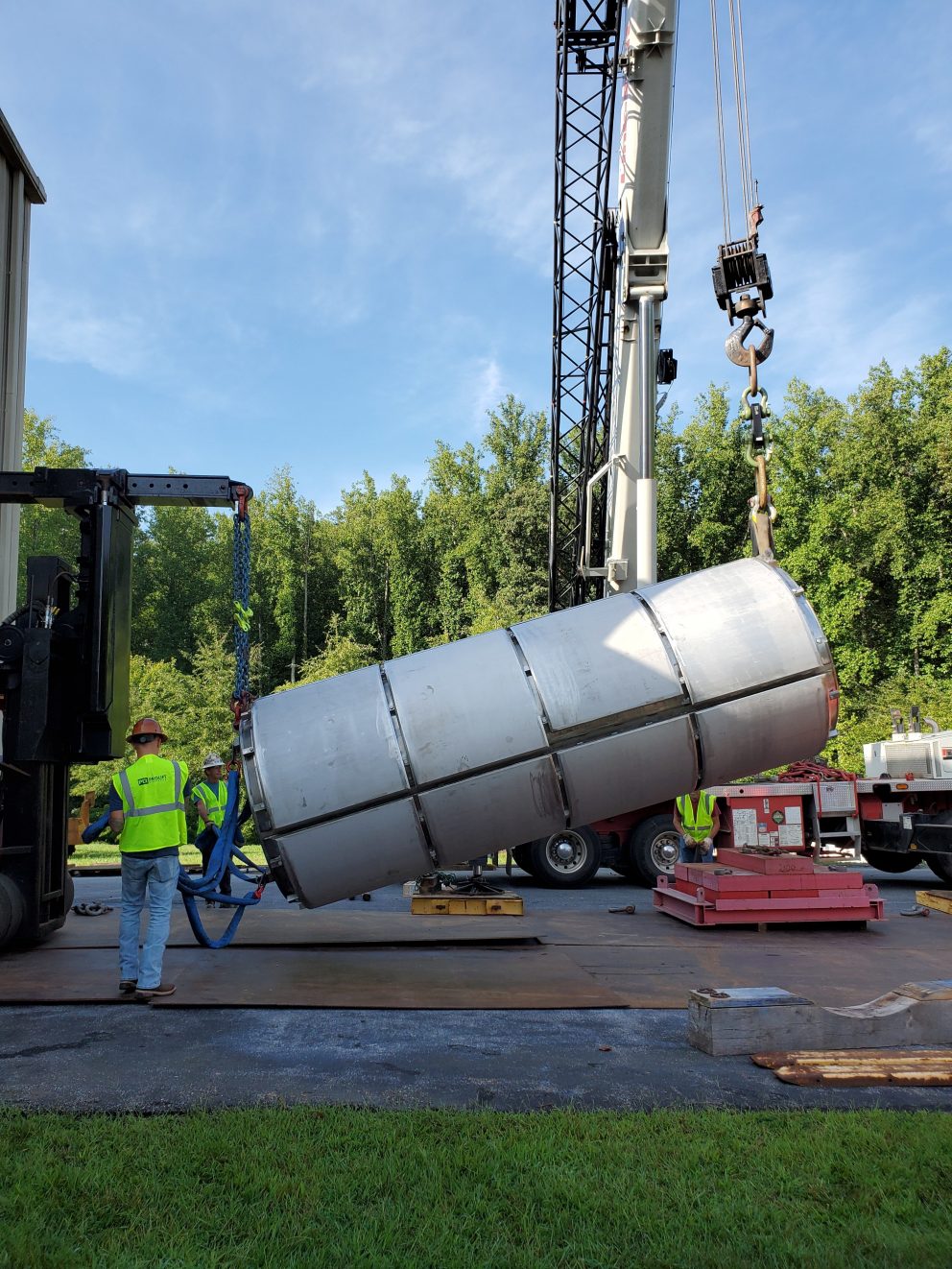 Manufacturing Project: Steel Cask Removal and Load Test