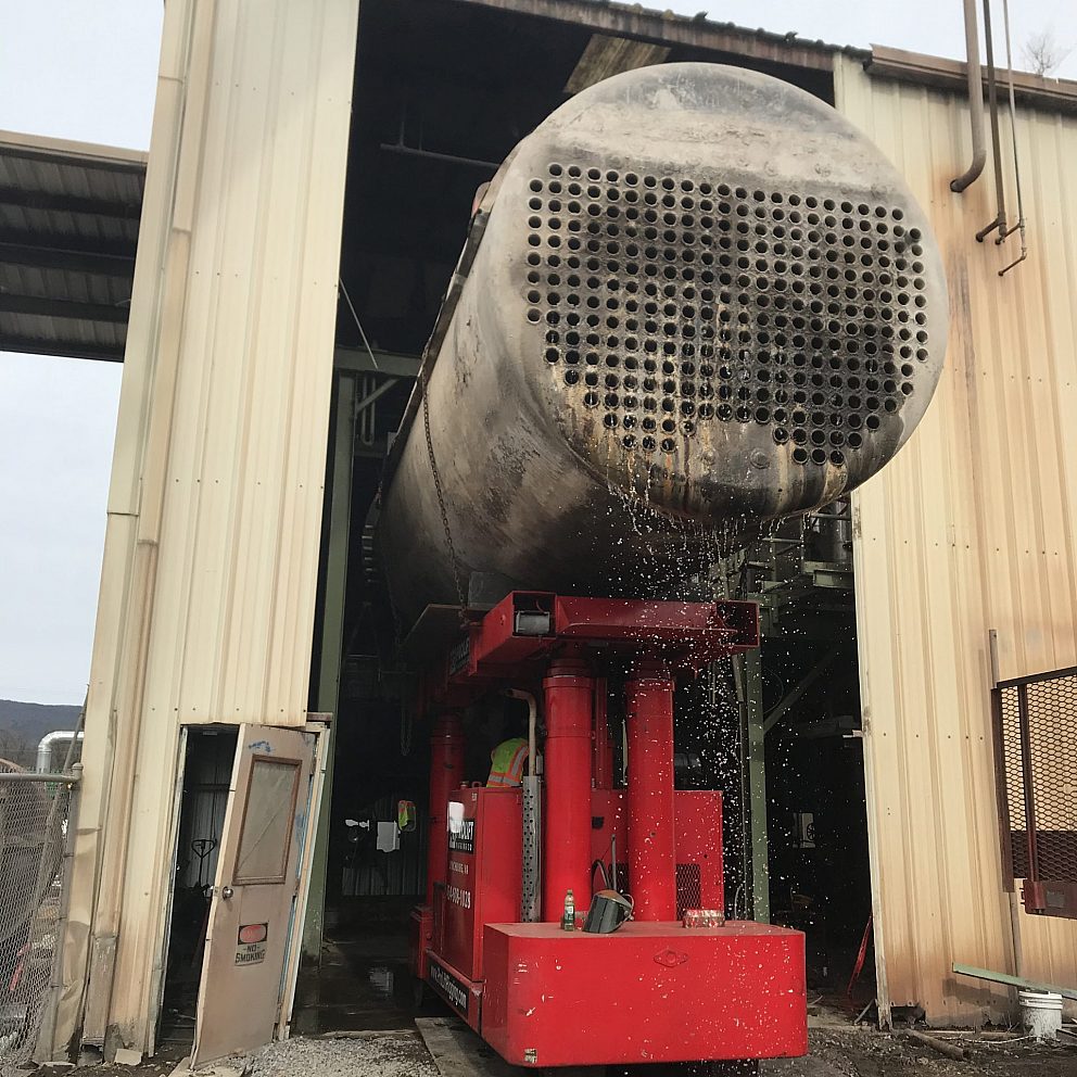 Manufacturing Project: 70,000 lbs. Boiler Removal
